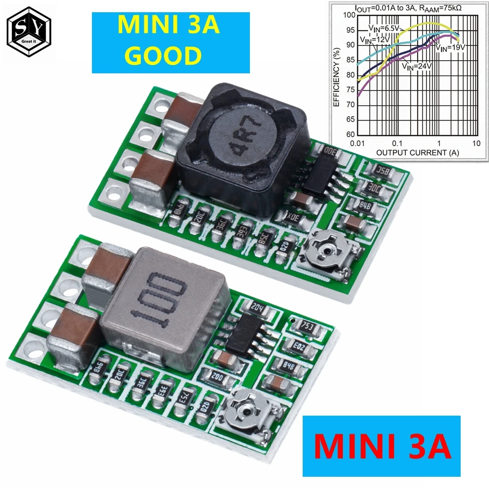Step Down Módulo De Alimentação Tensão Buck Converter Mini Dc Dc 12
