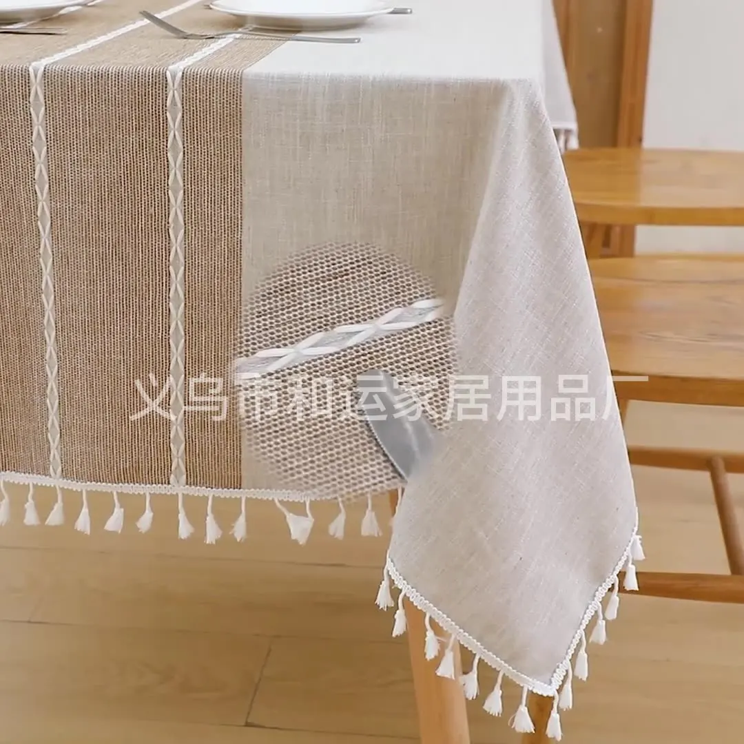 F287-European-style-light-luxury-high-end-tablecloth-wash-free-oil ...