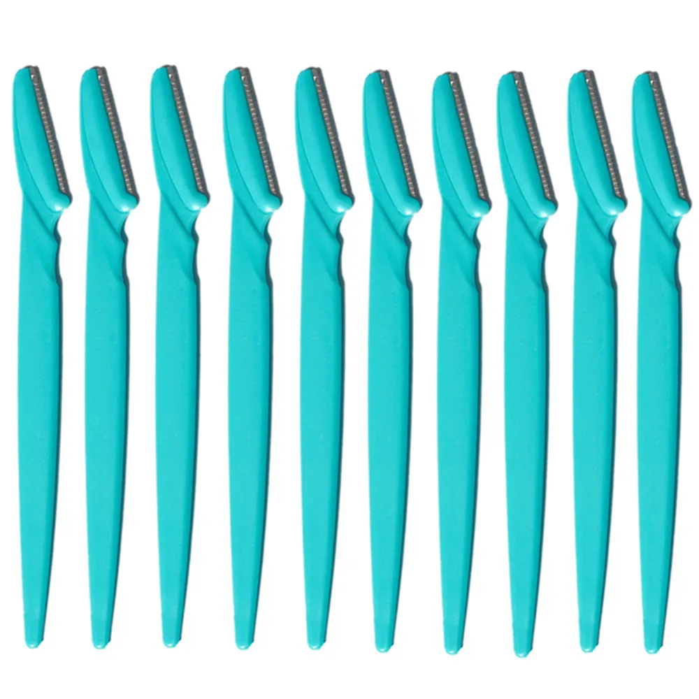 Blue-3-5-10Pcs-Eyebrow-Trimmer-Blade-Shaver-Portable-Face-Eye-Brow ...