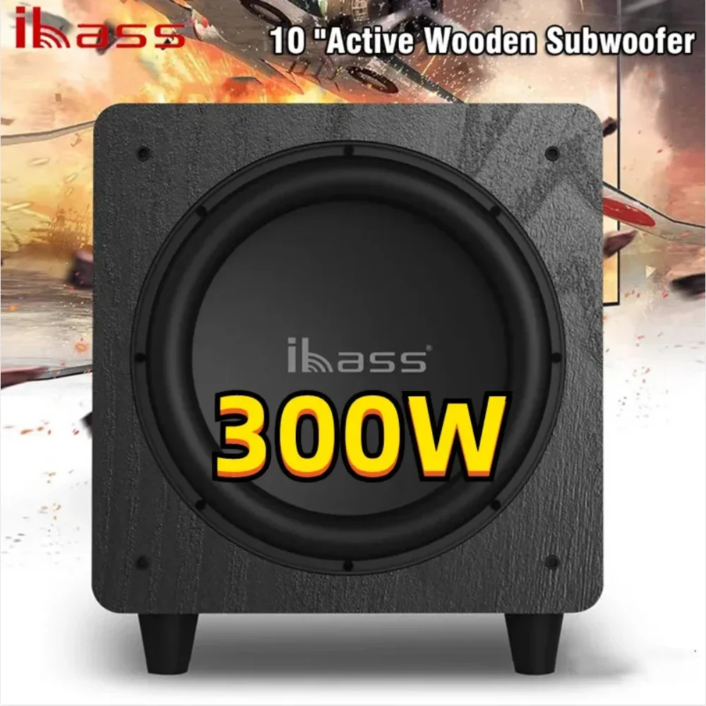 Ibass-10-Inch-300W-High-power-Subwoofer-Home-Theater-Portable-Computer ...