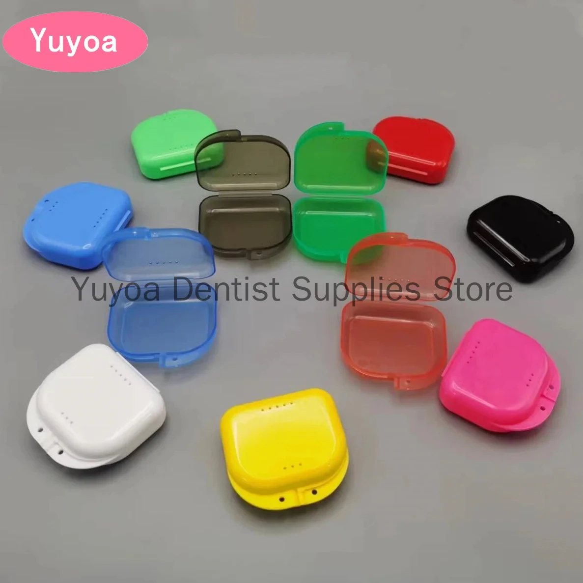 30pcs-Dental-Fake-Teeth-Retainer-Box-Orthodontic-Mouth-Guard-Denture ...