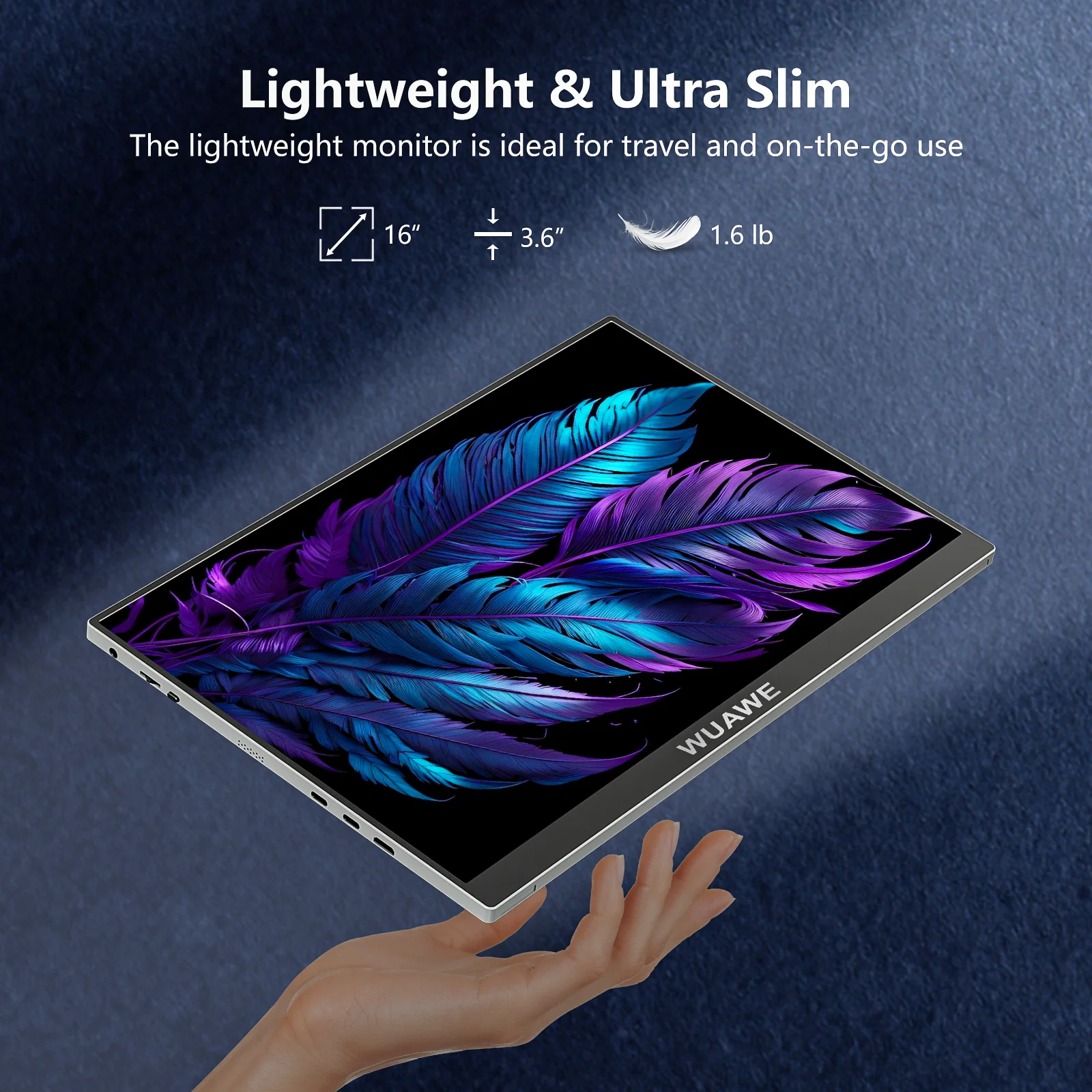 High-Quality-Aluminum-120hz-Gaming-Portable-Monitor-with-Stand-16inch ...