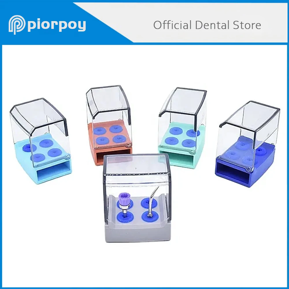 PIORPOY-4-Holes-Dental-Bur-Holder-Plastic-Dentistry-Scaler-Tips ...