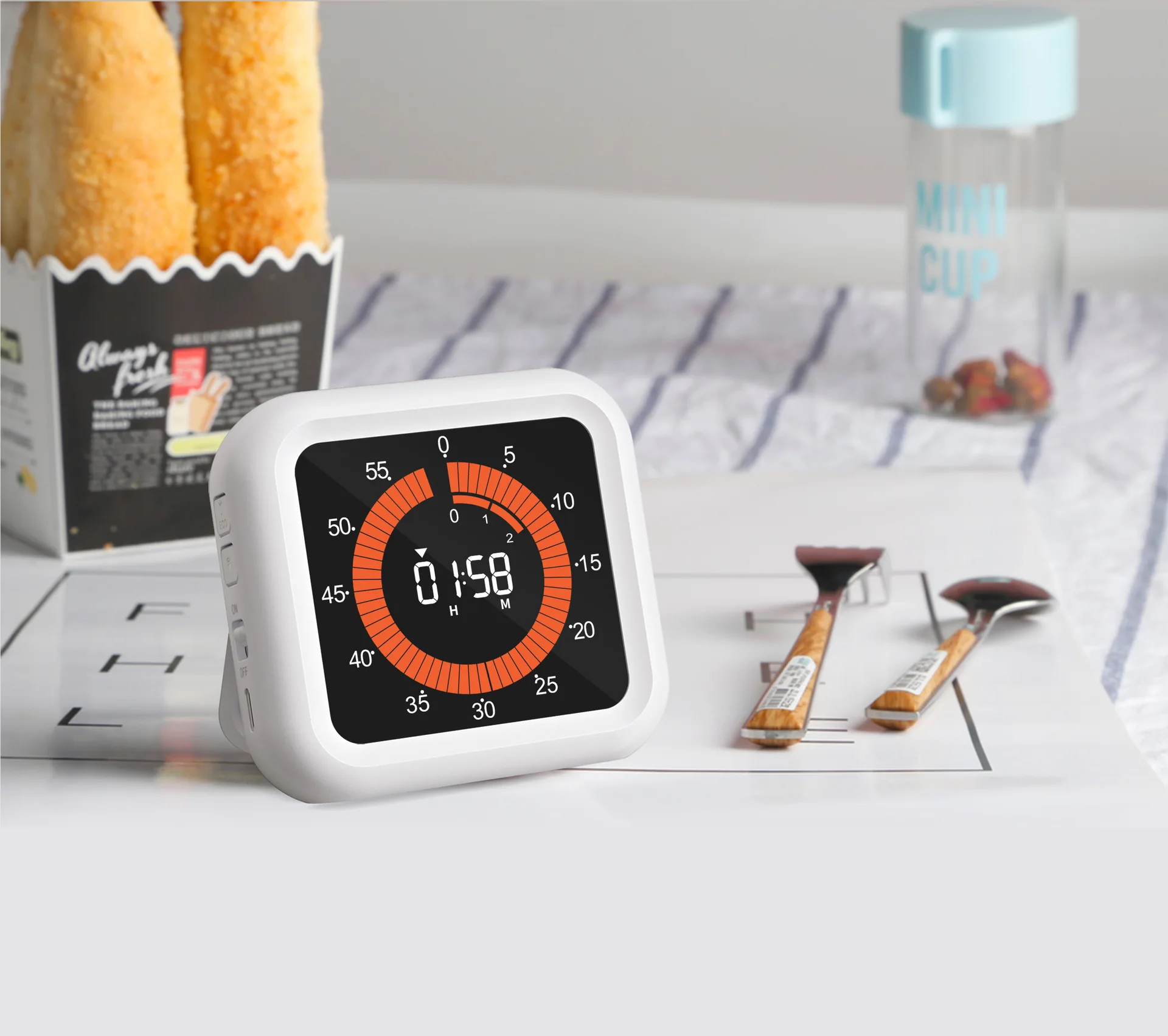 60-Minutes-Visual-Timer-Rechargeable-Classroom-Countdown-Silent-Timer ...