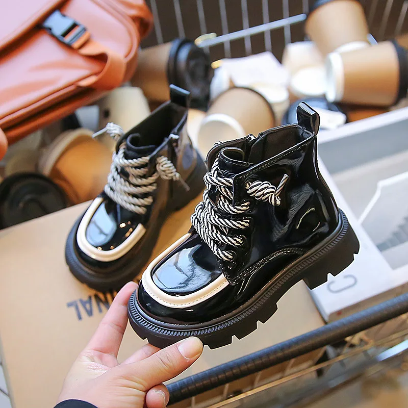 Botines para niños informal de costura de princesa para niños y niñas ...