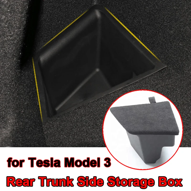 for-Tesla-Model-3-2023-Accessories-Rear-Trunk-Storage-Box-Left-Side ...