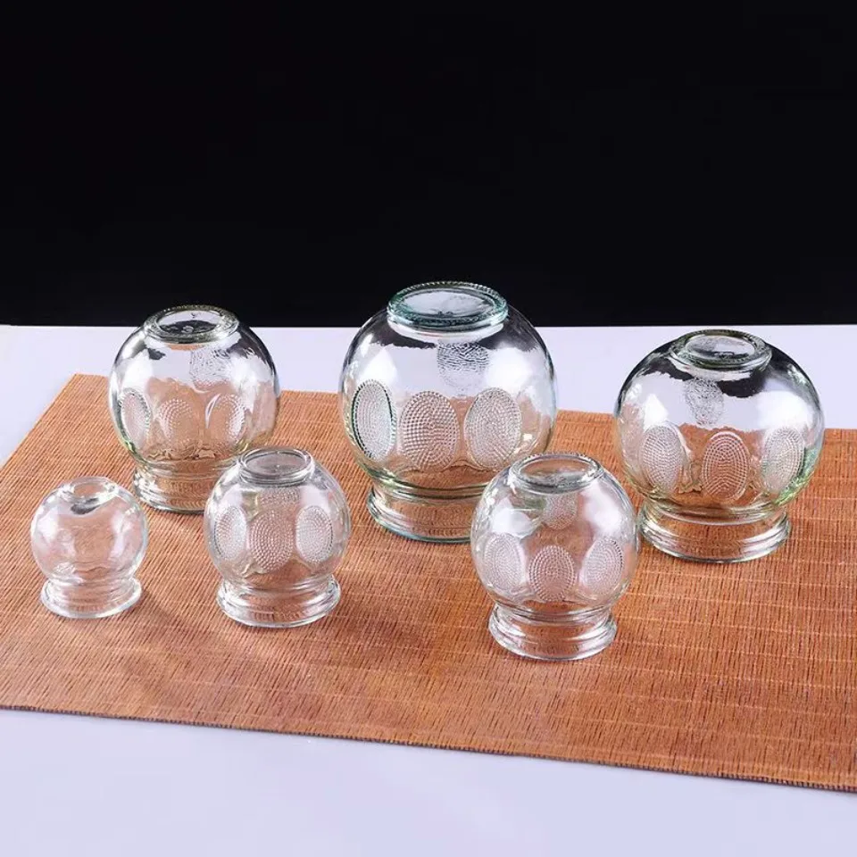 Thickened explosion-proof glass fire jar household/beauty salon Chinese ...