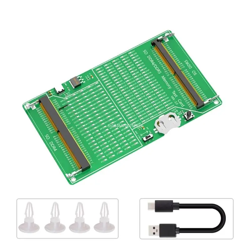 노트북데스크탑 마더보드 So Ddr4 Ddr5 메모리 슬롯 진단 테스트 카드 및 Led 테스터는 컴퓨터 티몬