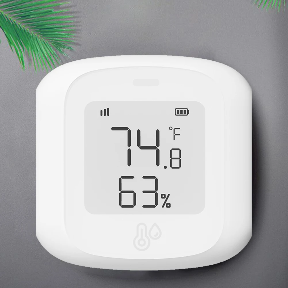 Digital-ZigBee-Smart-WiFi-Hygrometer-Temperature-Gauge-LCD-Display-Room ...