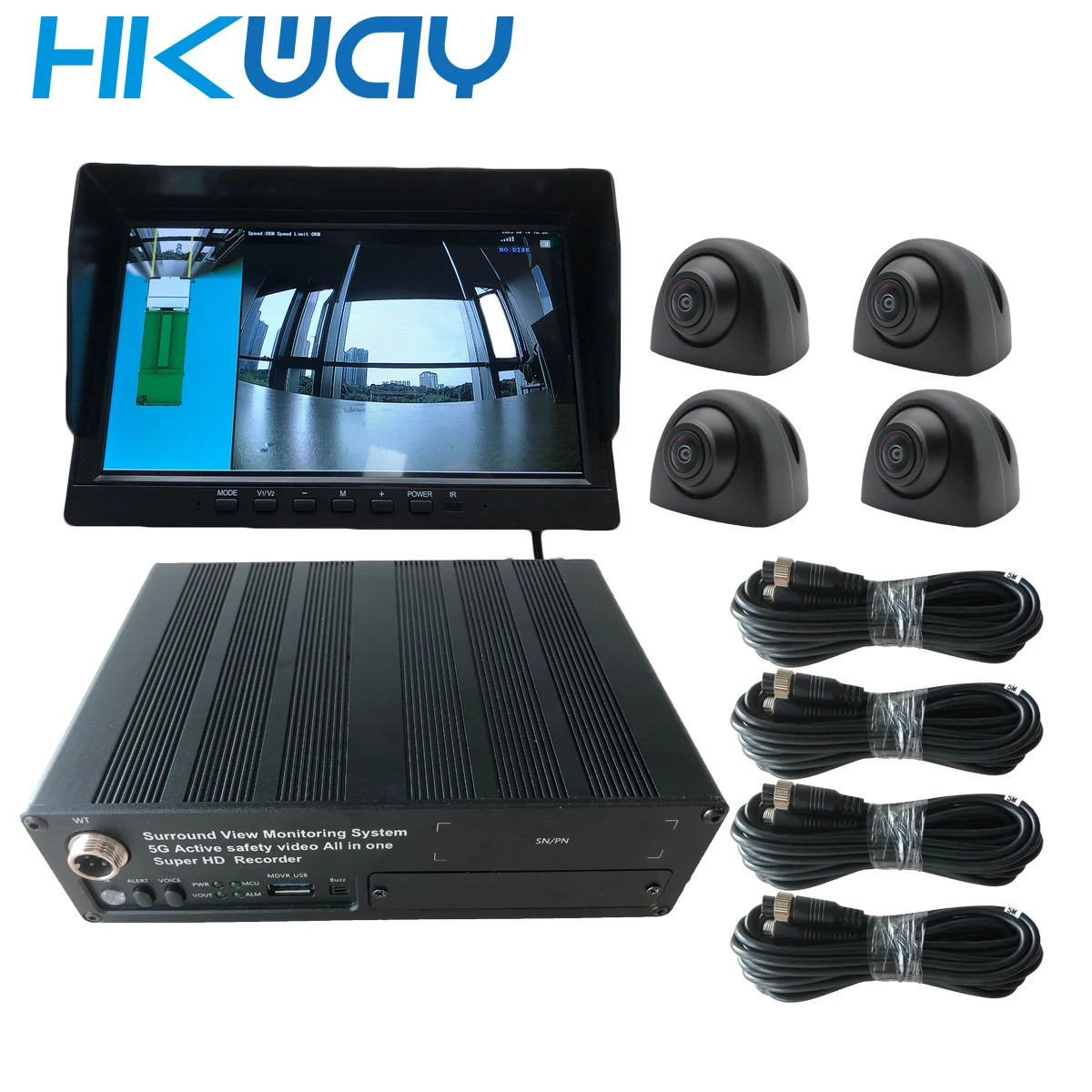 Hikway-4G-360-surround-view-monitoring-system-mdvr-with-1080P-fisheye ...