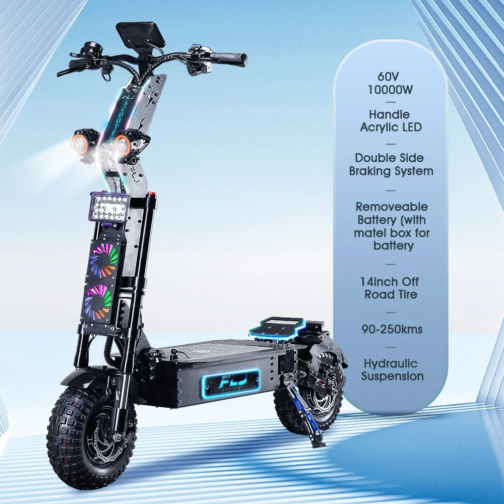 EU-Stock-FLJ-X14-10000W-Electric-Scooter-with-waterproof-Removeable ...