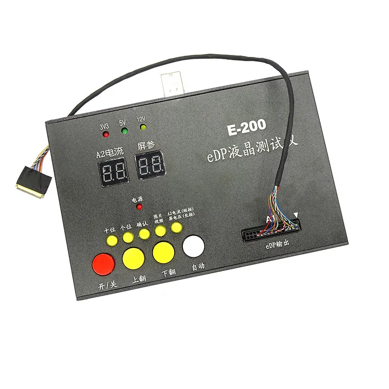 E-200 Laptop EDP LCD TV Test Tool kit led panel tester With Pin Cable ...