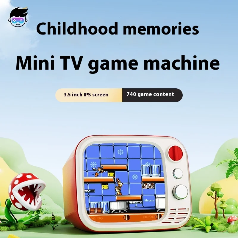 H7-Retro-Nostalgic-Mini-TV-Game-Console-740-Childhood-Games-Classic-Two ...