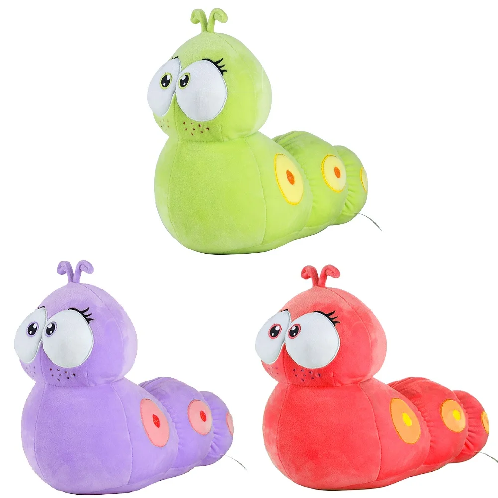 Caterpillar Carpenterworm Plush Toy Stuffed Doll Cartoon Animal Insect ...