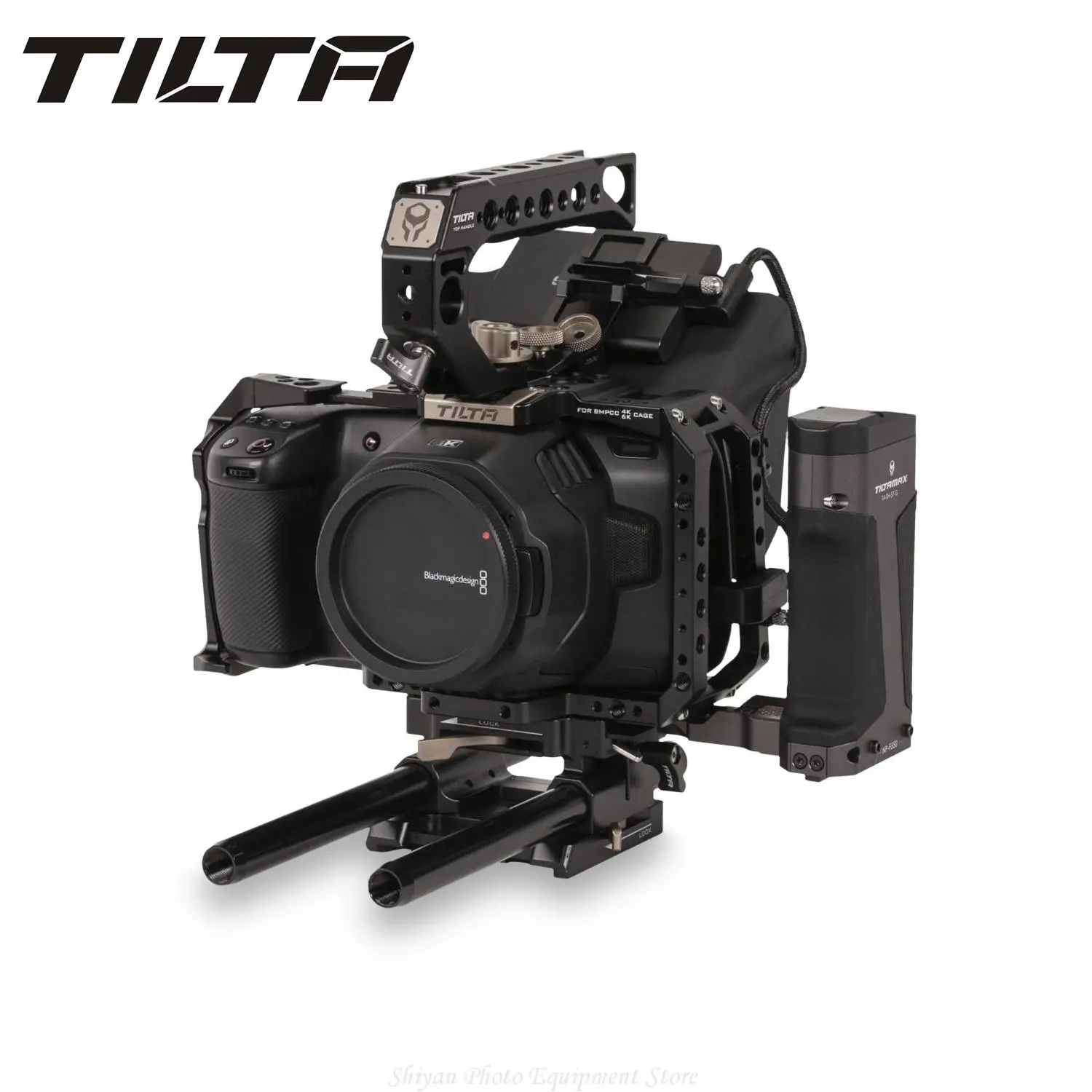 Tilta Ta-t01 Bmpcc 4k 6k Camera Cage Basic Kit Tilta Gray Black Gray ...