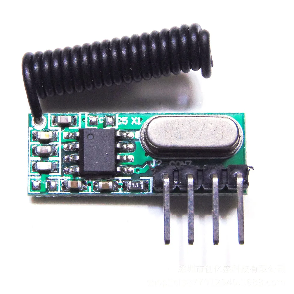 433mhz Rf Transmitter Receiver Module Arduino - 1pcs 433mhz Module 5v ...
