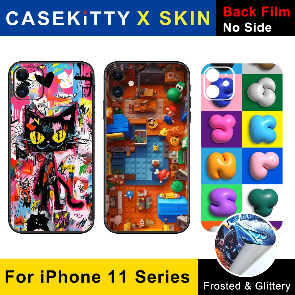 CASEKiTTY-Skin-Wrap-For-iPhone-11-Sticker-iPhone-11-Pro-Max-Back-Film ...