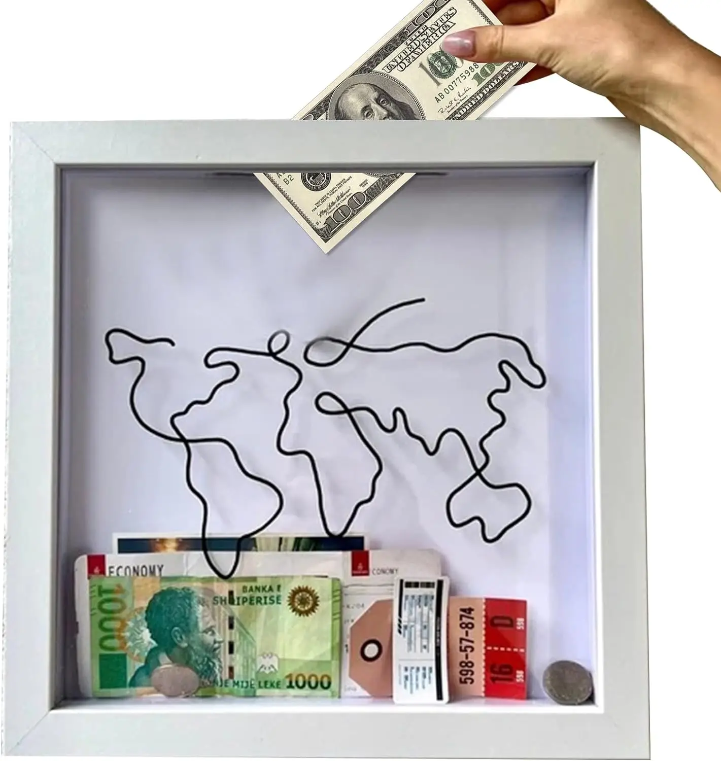 Adventure-Archive-Box-Frame-Travel-Collection-Box-Ticket-Memory-Box ...