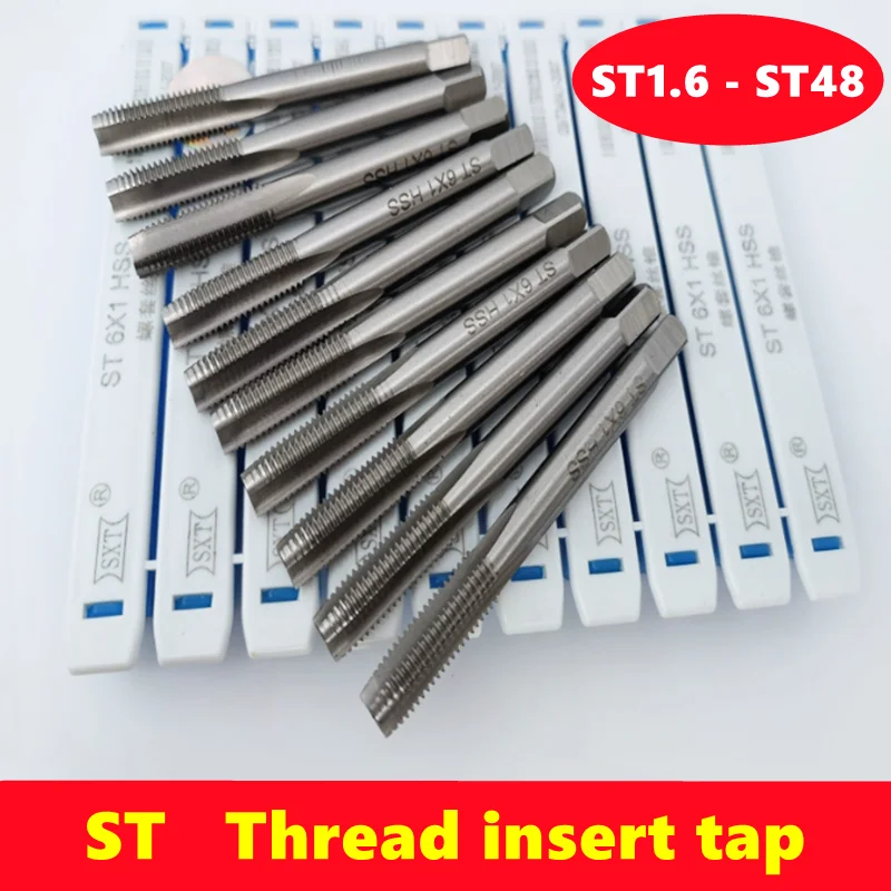 Steel-wire-thread-insert-straight-groove-tap-ST1-6-ST48-a-special-tap ...
