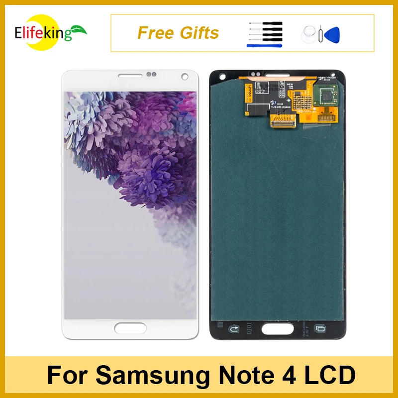 5.7'' For Samsung Galaxy Note 4 LCD N910 N910C N910A N910F Display ...