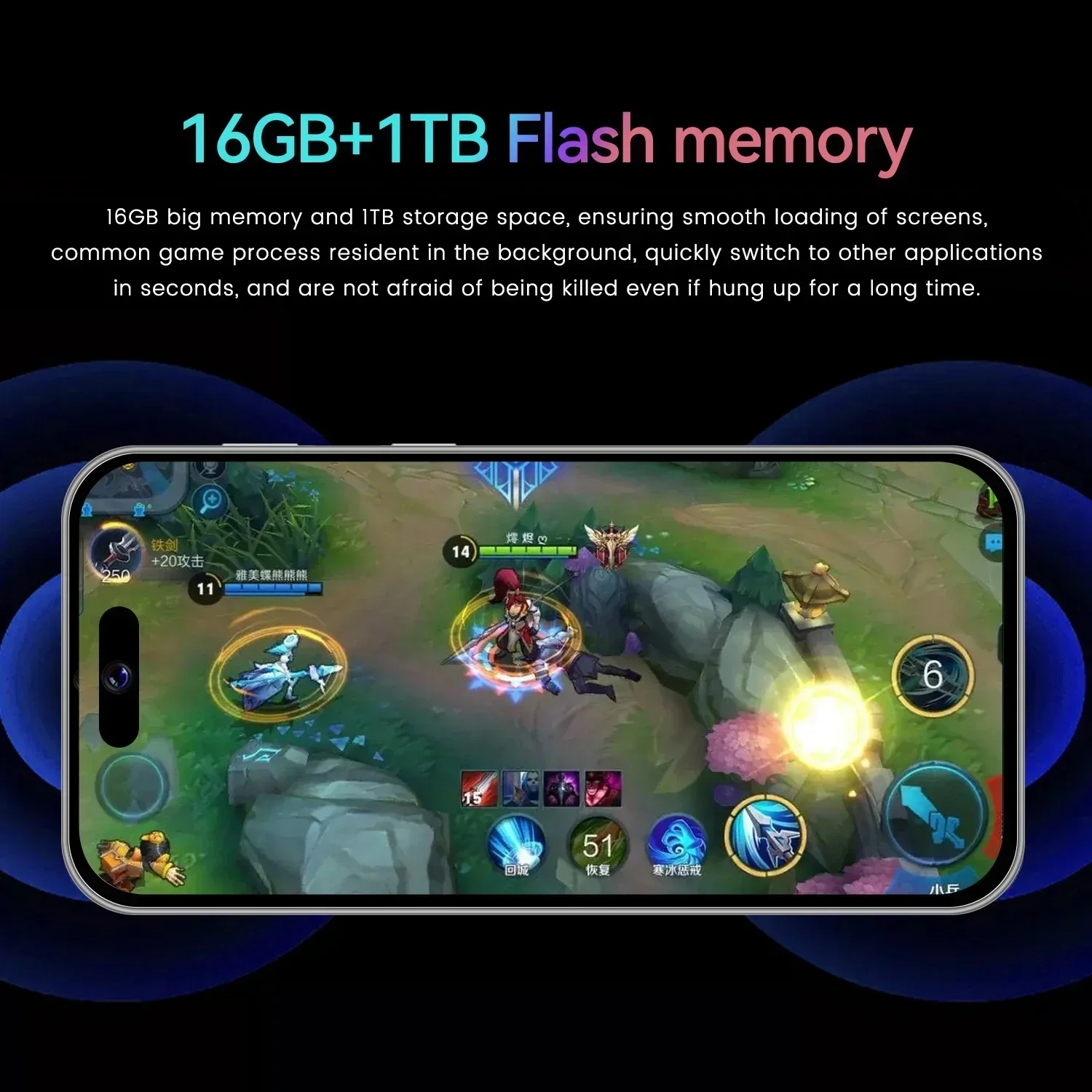 Original For Brand Smartphone 7.3 inch New XS15 Pro Max Full Screen 4G ...