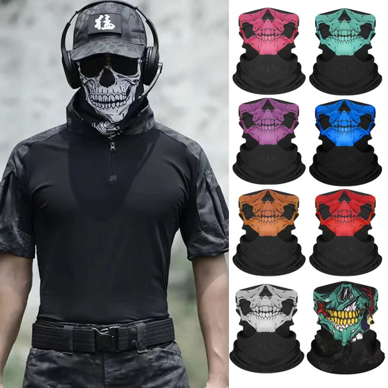 Outdoor-Motorcycle-Skull-Mask-Breathable-Bike-Scarf-Mask-christmas ...