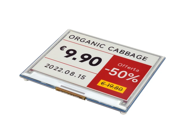 Organic Shelf Label