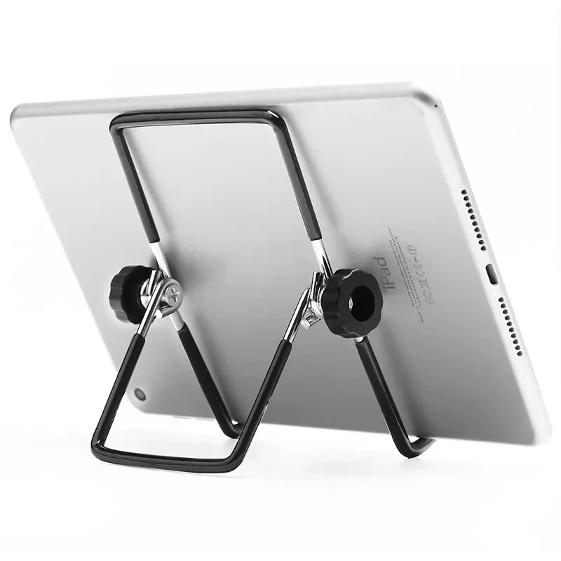 Portable Metal Tablet Stand Mount Foldable Desk Flexible Phone Stand ...