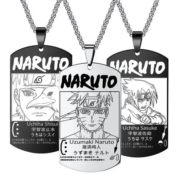 Naruto-Pendant-Necklace-Two-dimensional-Anime-Peripherals-Sasuke ...