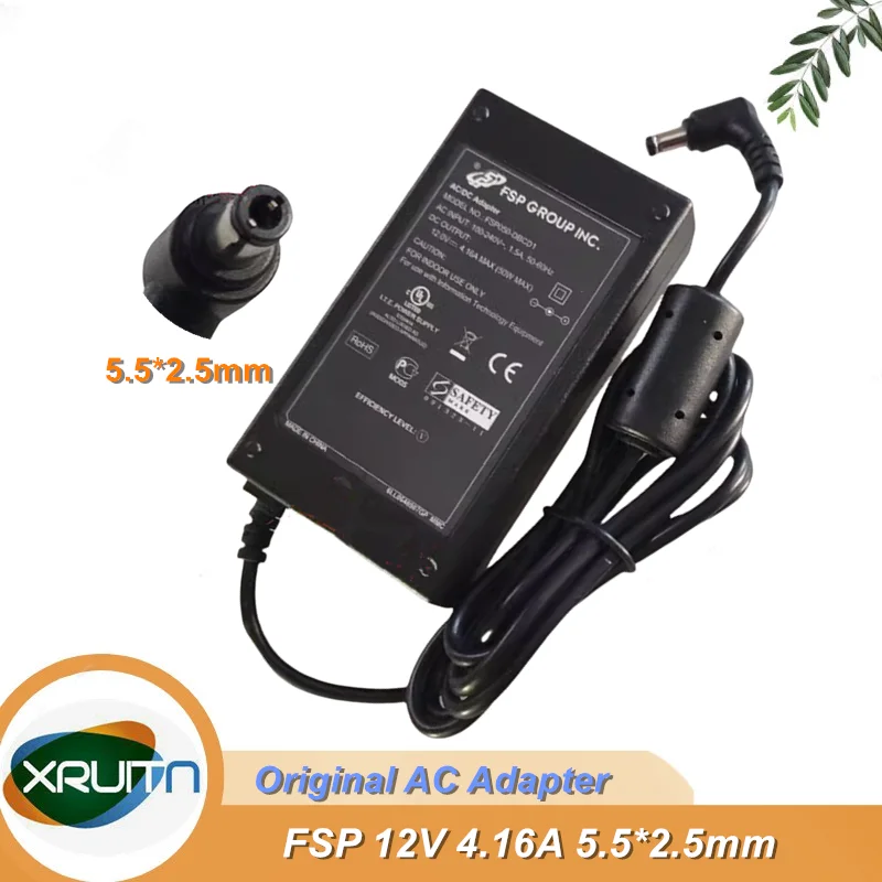 Genuine FSP 50W 12V 4.16A FSP050-1AD121C FSP050-DBCD1 AC Adapter for ...
