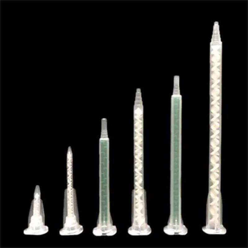 50Pcs-Epoxy-Static-Mixer-Mixing-Tube-Resin-Glue-Mixing-Nozzle-Syringe ...