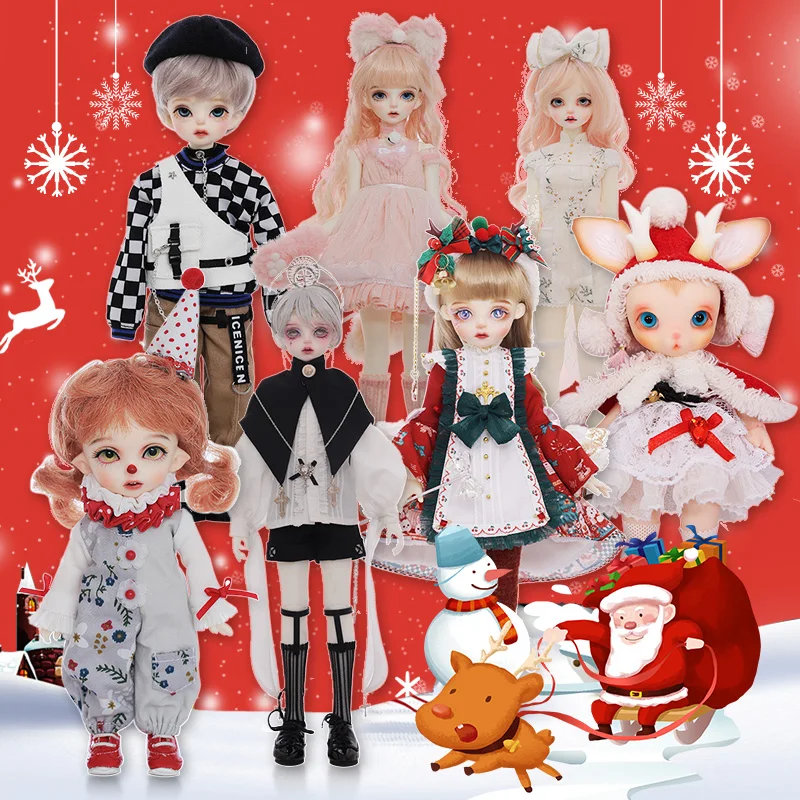 BJD Doll 1/6 1/4 Christmas Gift $69 $79 $99 Resin Toys Variety Of Doll ...