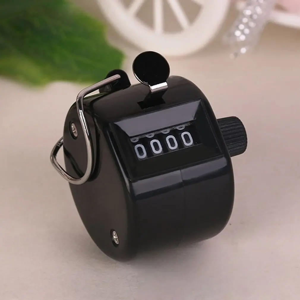 New 4 Digit Number Counters Mechanical Golf Clicker Manual Counter ...