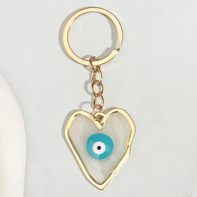 Punk-Enamel-Keychain-Eye-Key-Ring-Heart-Key-Chains-Souvenir-Gifts-For ...