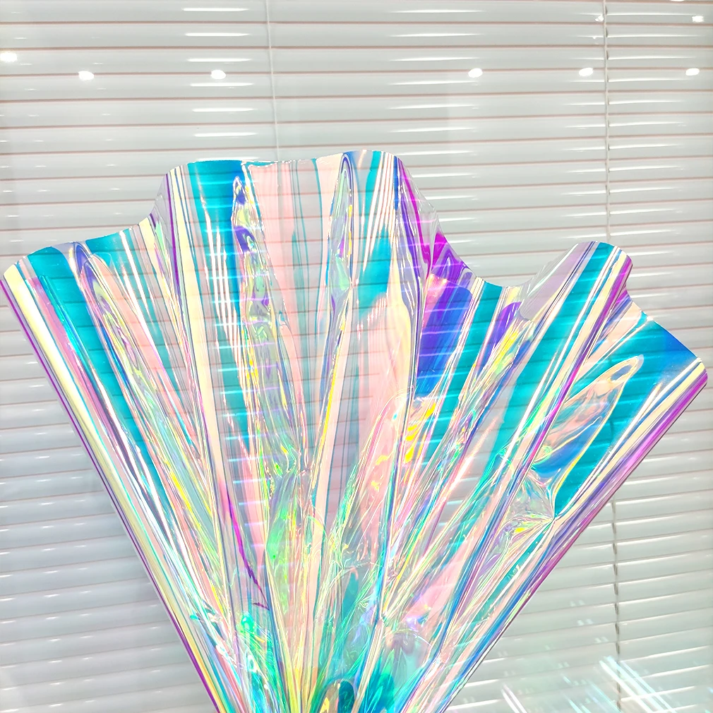 Iridescent-Holographic-PVC-Fabric-for-Home-Decoration-Laser-Rainbow ...