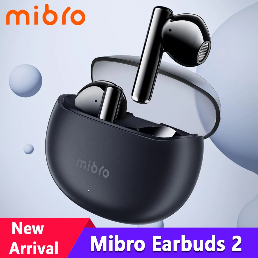 Original Mibro Earbuds 2 Bluetooth 5.3 Headset TWS Wireless Headphones ...