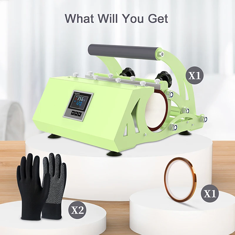 2025 New Heat Transfer Baking Cup Machine Straight Through Single ...