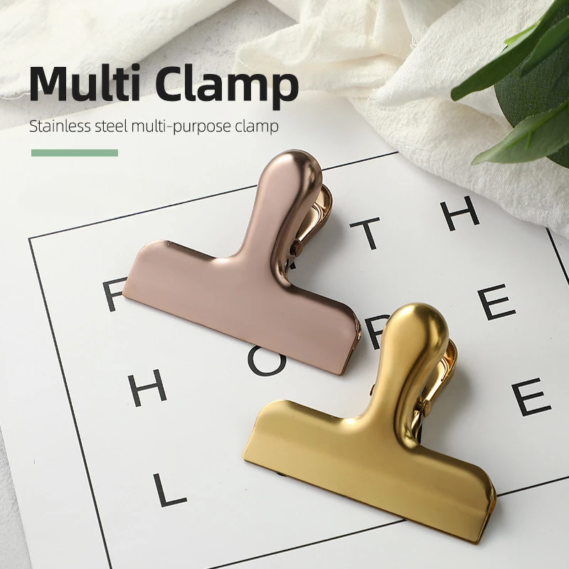 Light-Luxury-Metal-Color-Clamp-Multi-functional-Stainless-Steel ...
