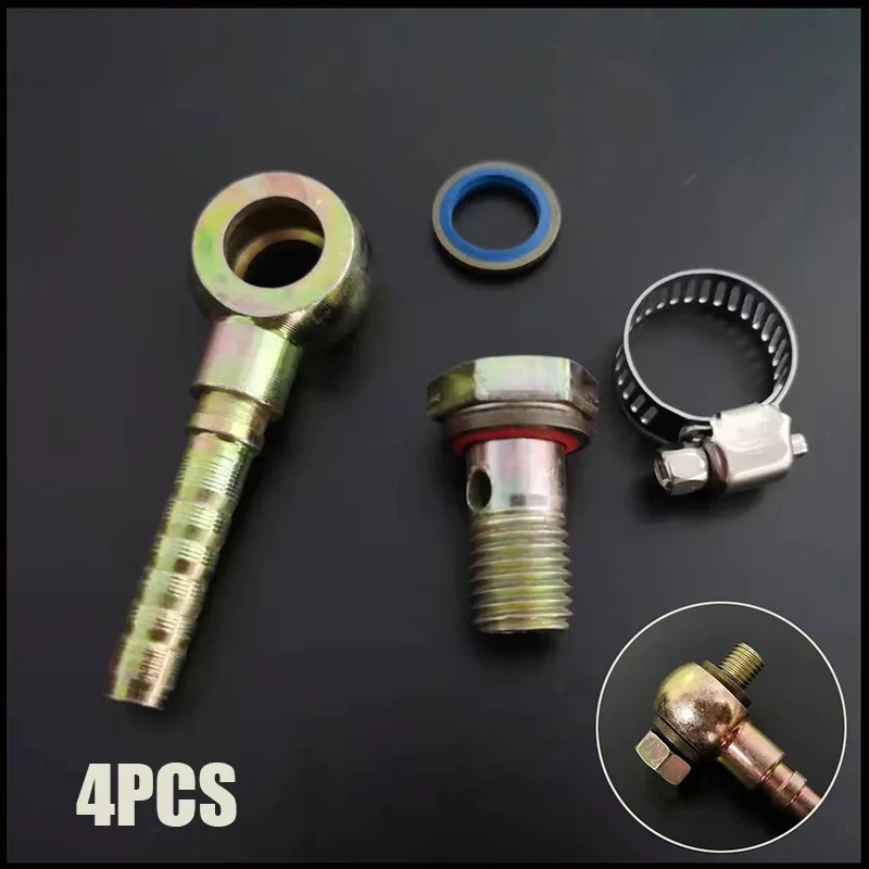 Hollow Screw Diesel Engine Oil Recyle Return Tubing Hinge Hydraulic ...