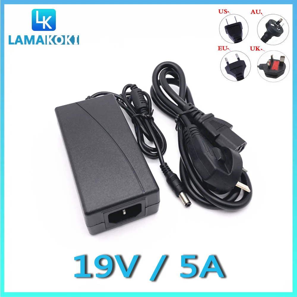 19V 5A LCD TV 전원 어댑터 19V 5000MA 변압기 라인 전원 코드 DC 5.5*2.1MM| | - AliExpress