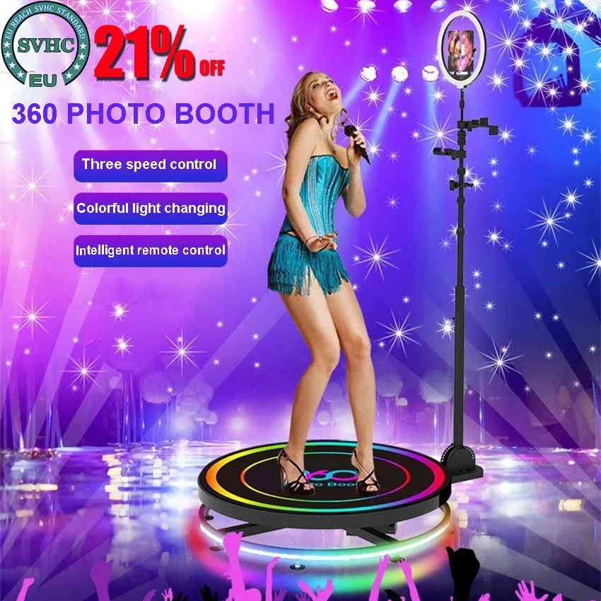 360-Photo-Booth-Automatic-Photobooth-Machine-Video-Camera-Photo-Booth ...
