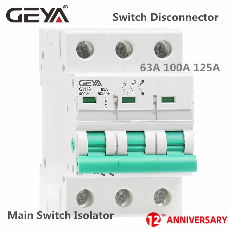 Three Phase Circuit Breaker | Three Phase Switch | Isolating Switch ...