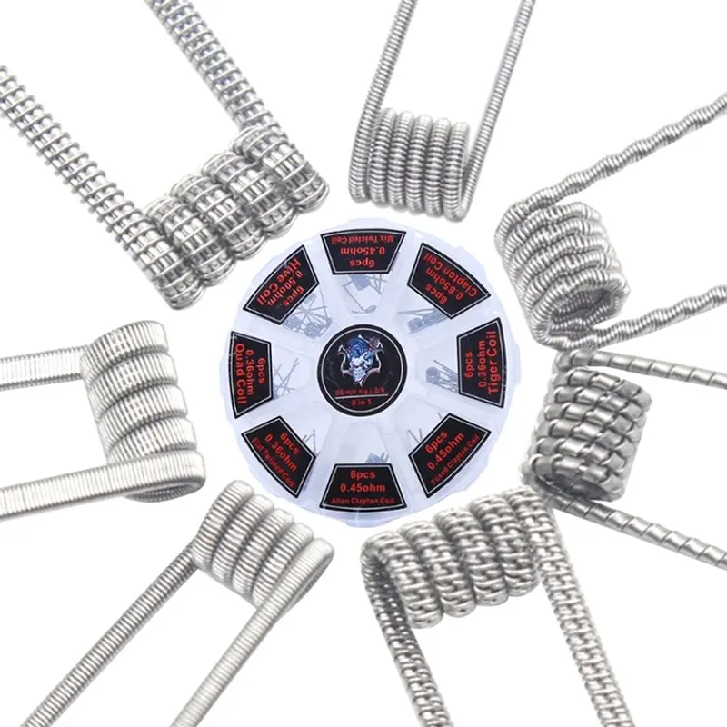 Flat-Twisted-Fused-Clapton-Quad-Hive-Alien-Resistance-Wire-Bobinas-pr ...