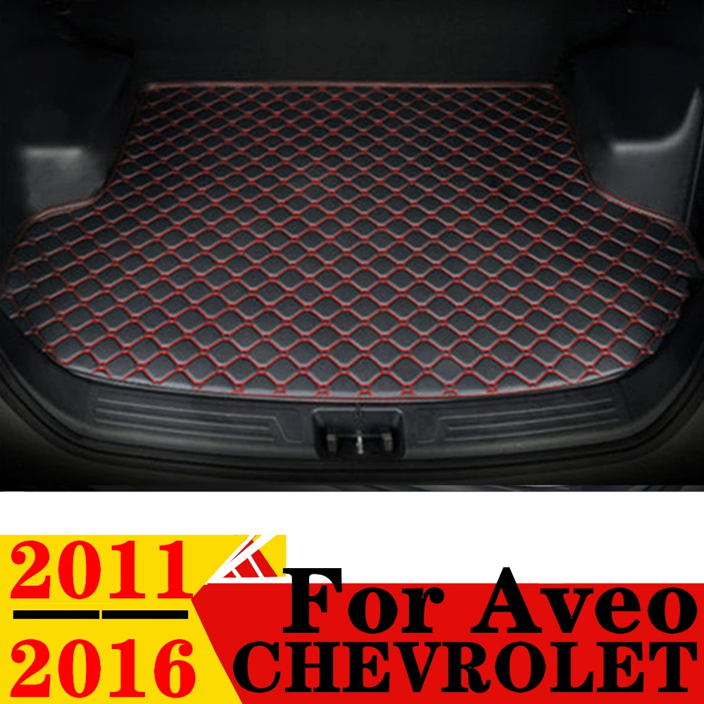 Car-Trunk-Mat-For-Chevrolet-Aveo-2016-2015-2014-2013-2012-2011-Flat ...