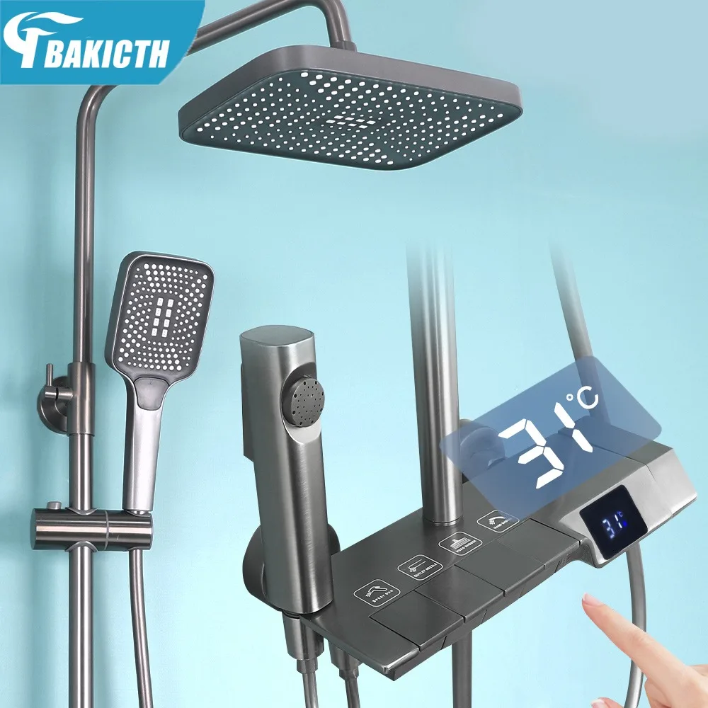 Bakicth-Piano-Digital-Shower-Set-Intelligent-Brass-Bathroom-Faucets-Hot ...