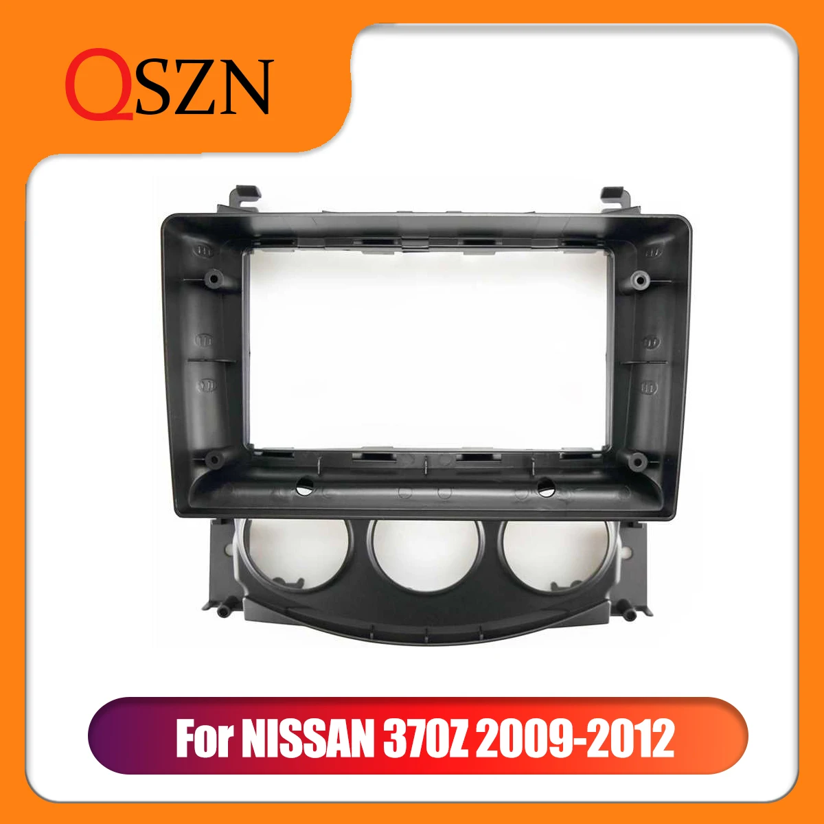 2 Din Car Radio Frame for Nissan 370Z 2009-2012 9 INCH Dash Kit Stereo ...