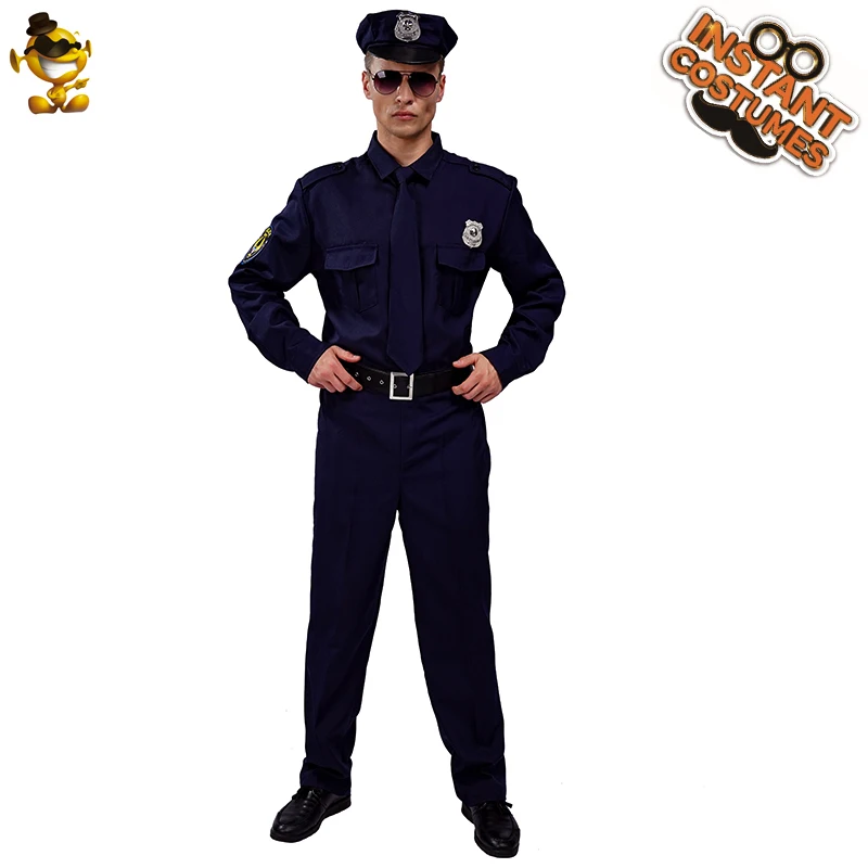Cop Halloween Costume Men