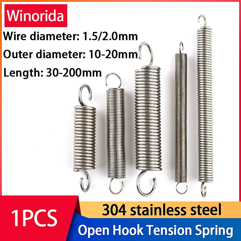 1Pcs-Wire-Diameter-1-5mm-2-0mm-304-Stainless-Steel-Open-Hook-Tension ...