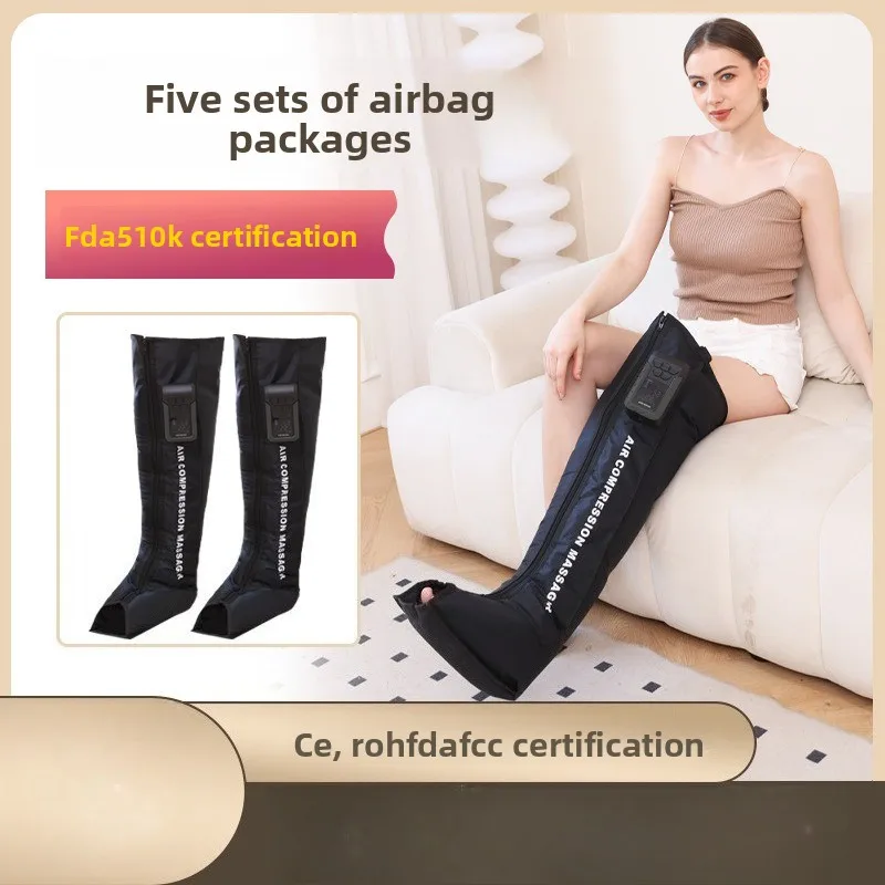 Wave Leg Massager, Rechargeable Air Pressure Airbag Physiotherapy ...