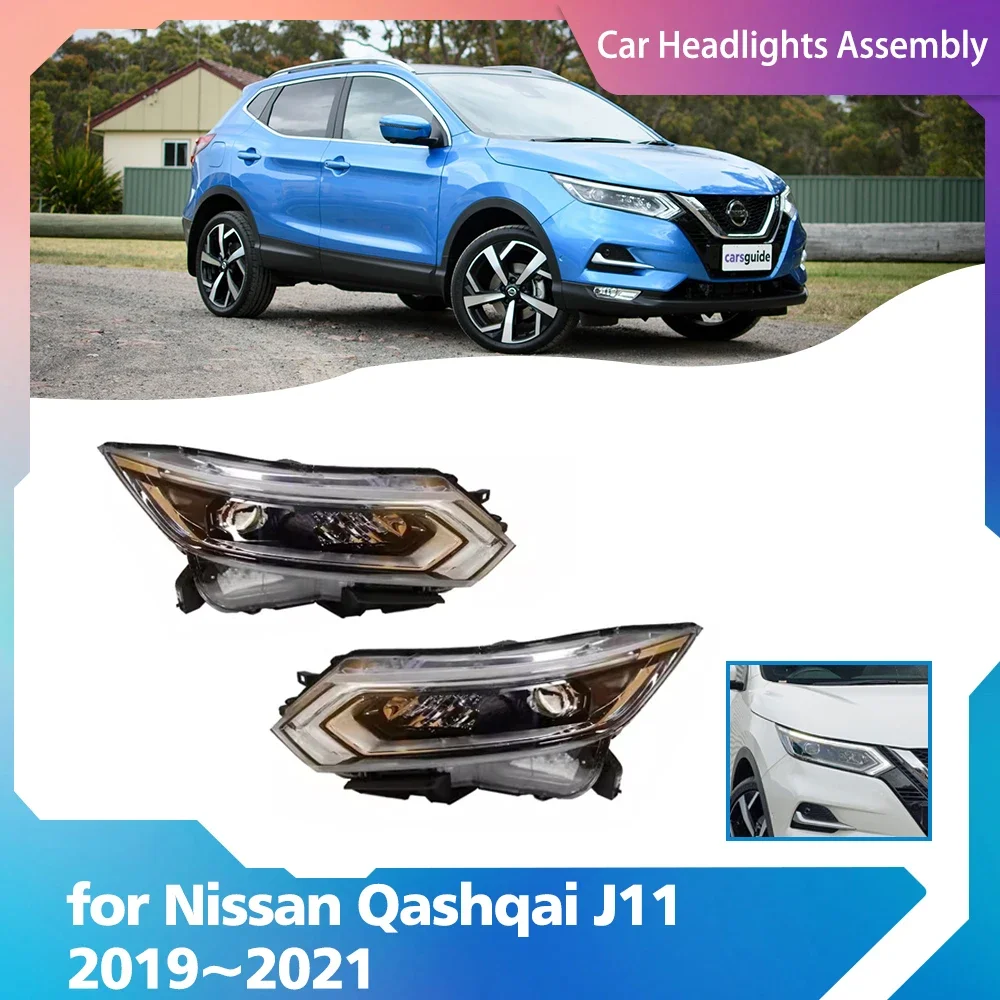 Car Headlights Assembly for Nissan Qashqai J11 Rogue Sport 2019 2020 ...